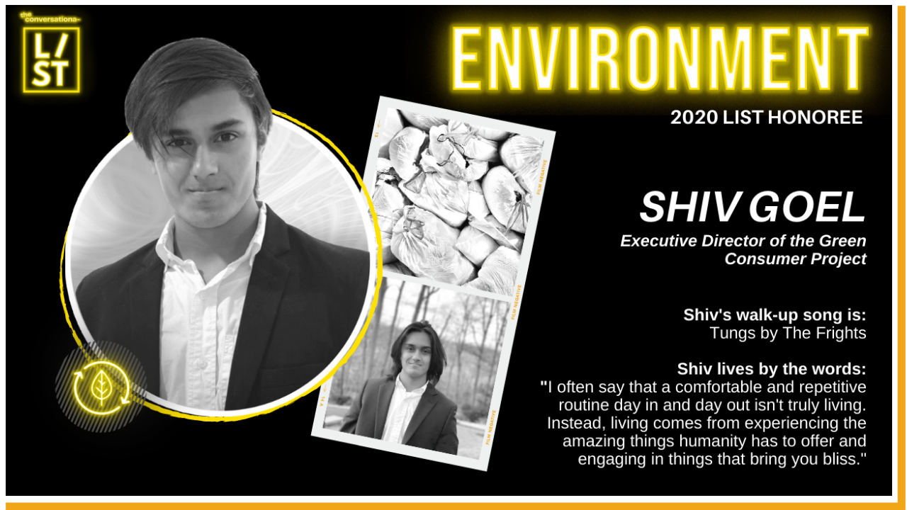 Shiv Goel Environment Honoree | The Conversationalist | Blog