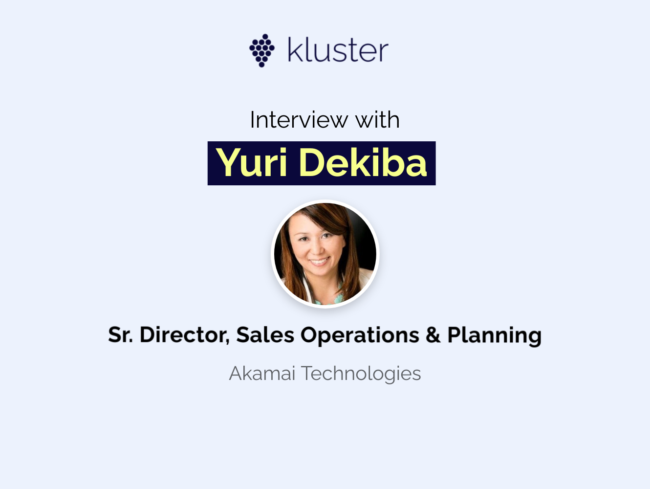 Interview with Ryan Tutt, Director of Sales Operations and Analytics, ION