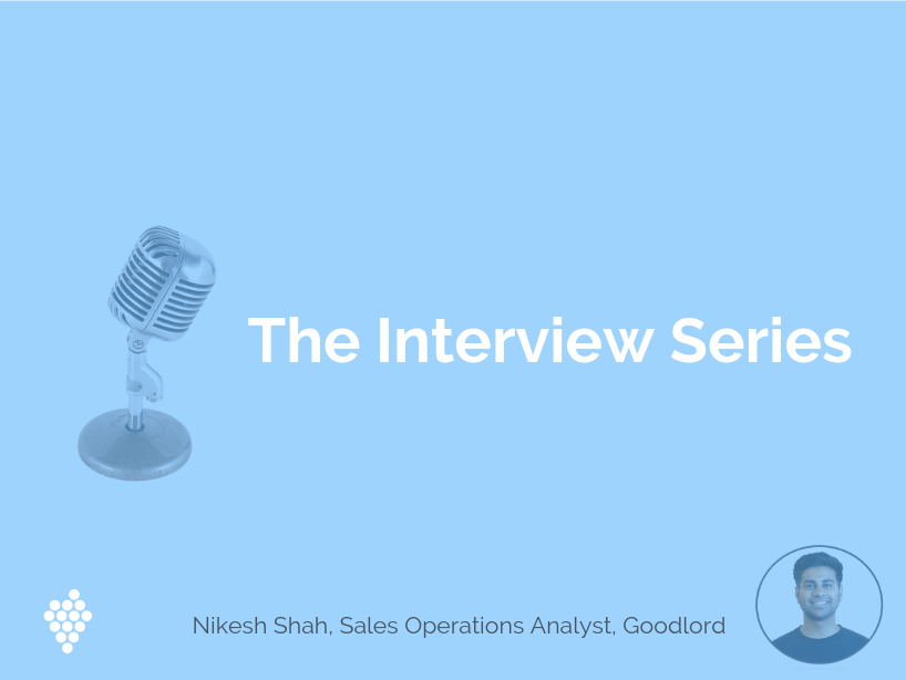 Interview with Nikesh Shah, EMEA Sales Strategy Analyst, Salesforce