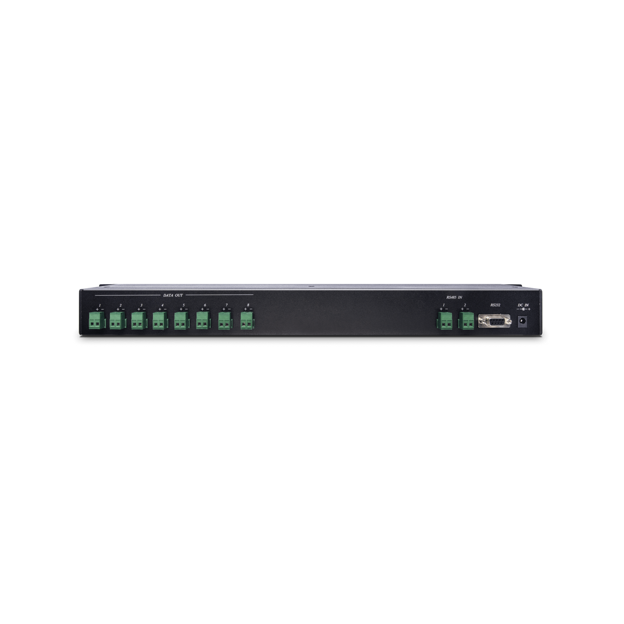 1 x 8 RS485 Serial Data Distributor in 1U Rack | SC&T Pro AV & CCTV ...