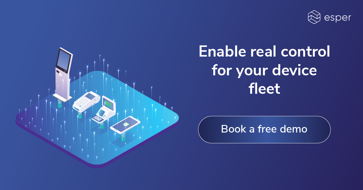 Demo Esper device management