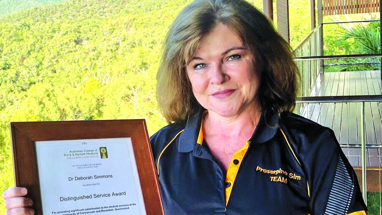 Prossie Doctor Honoured - Mackay Whitsunday LIfe