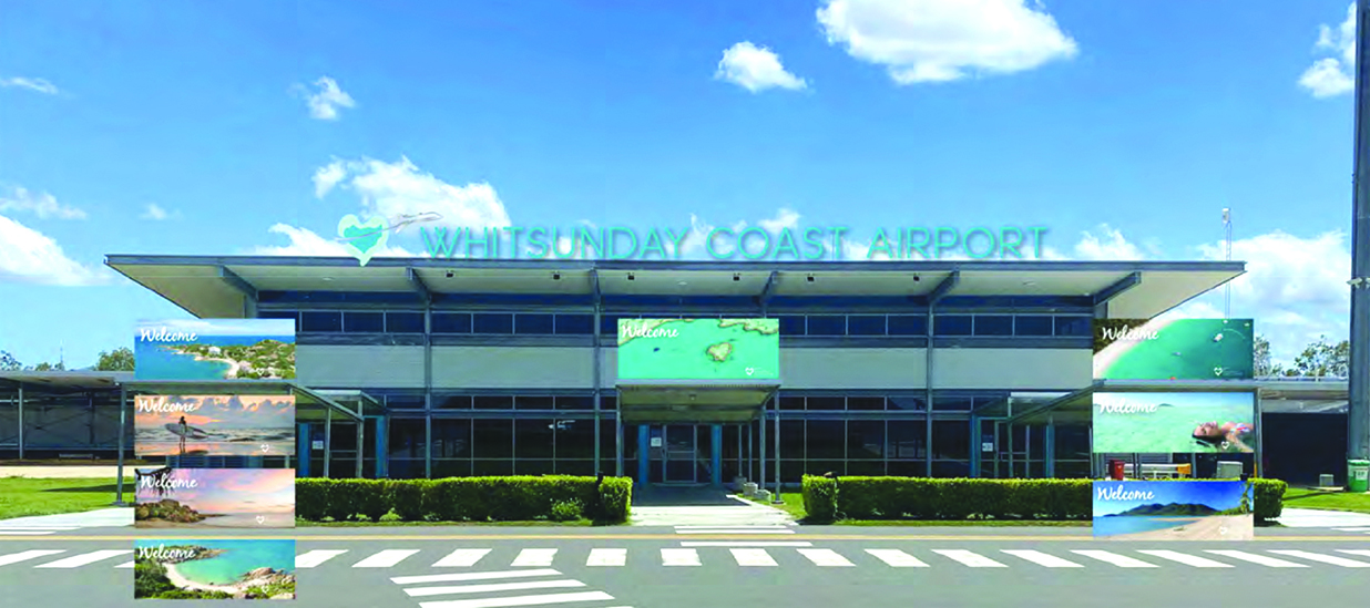 New Airside Signage Greets Tourists - Mackay Whitsunday LIfe