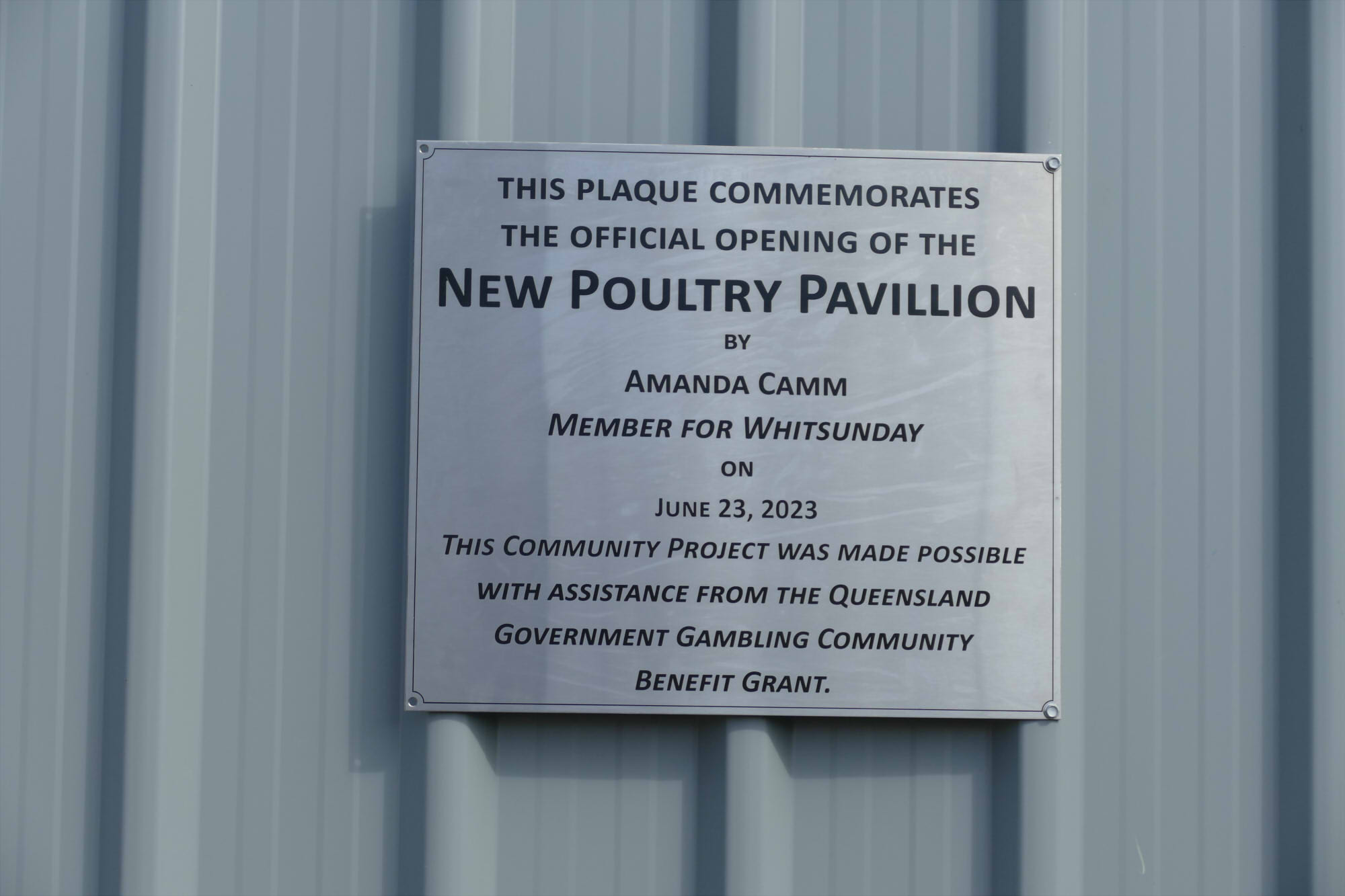 110th Show Whitsunday Marked By Opening Of New Poultry Pavilion ...