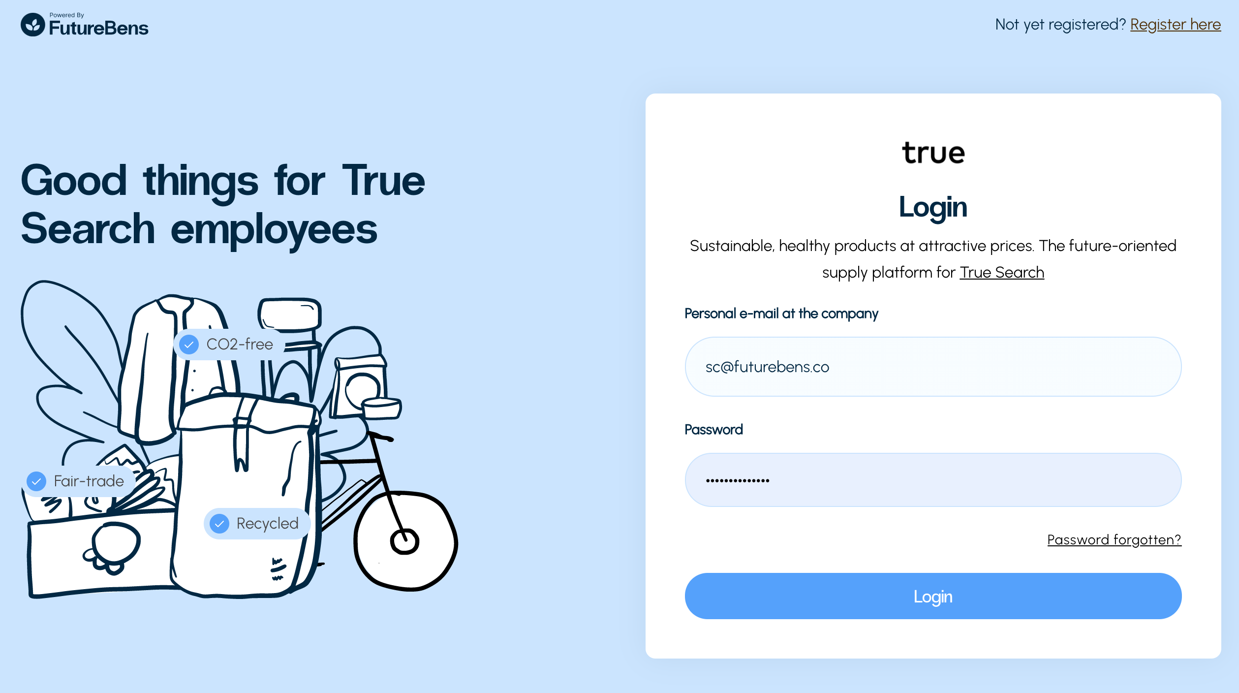 Signup - True Search