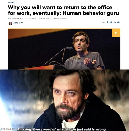 30+ Funny Back to Work Memes to help your Return to Office