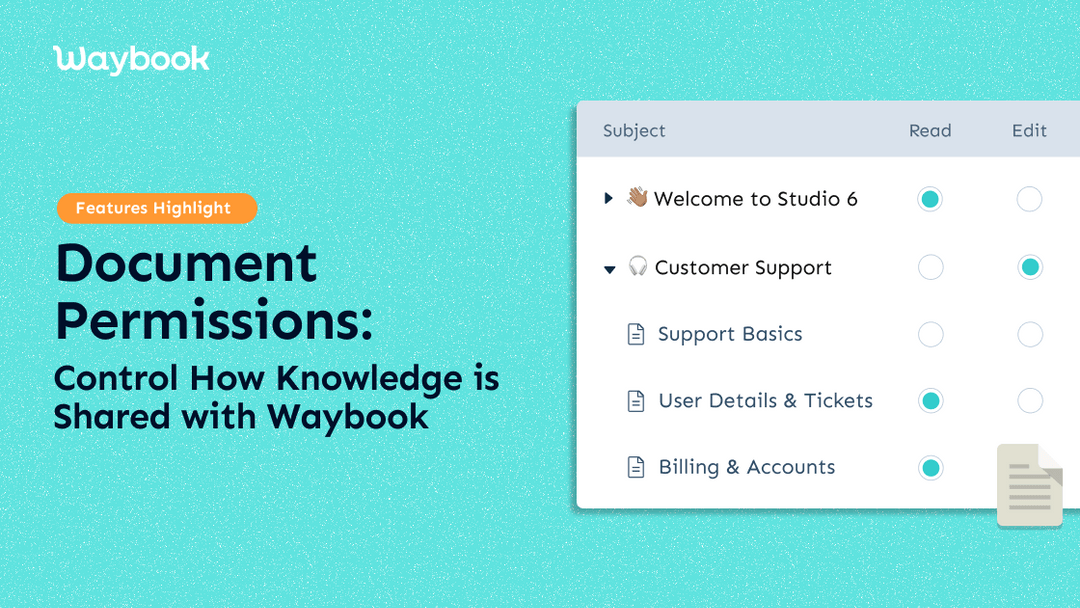 Get More Control Over Your Knowledge Sharing with Document Permissions ...
