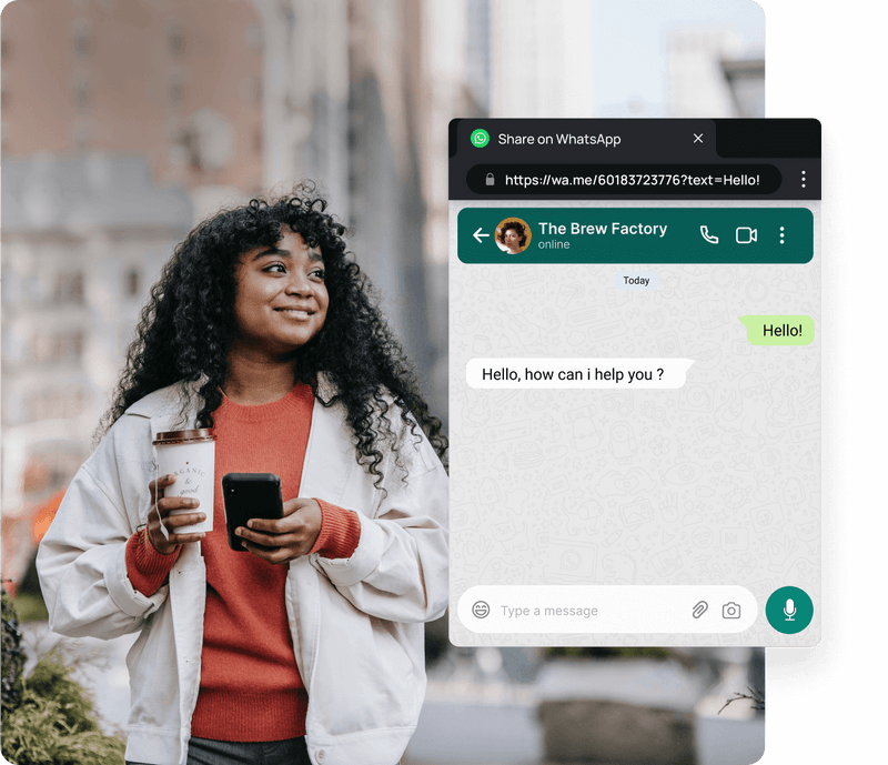 WhatsApp Link Generator: Create WhatsApp Link for Free with respond.io