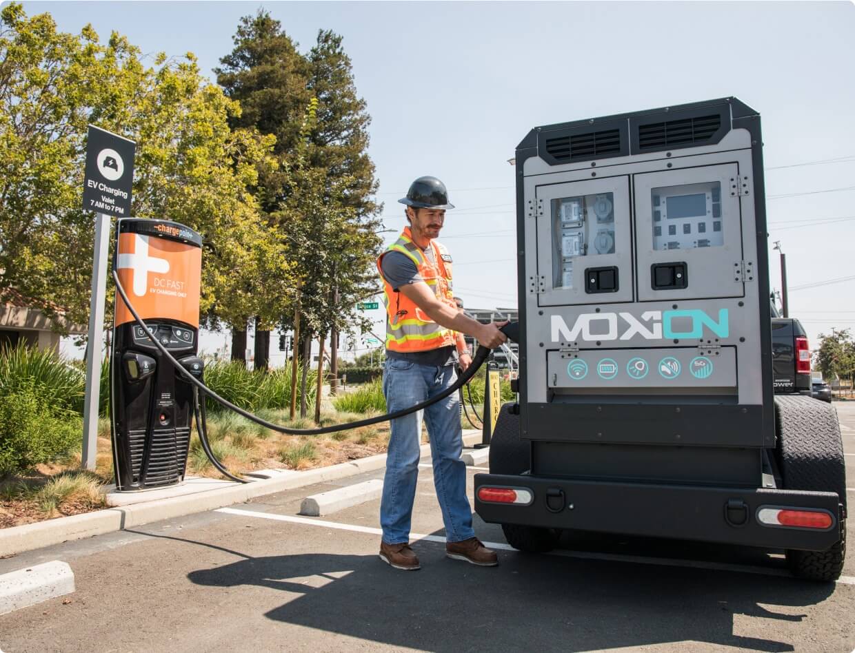 Moxion Power — Zero-Emission Temporary Power as a Service.