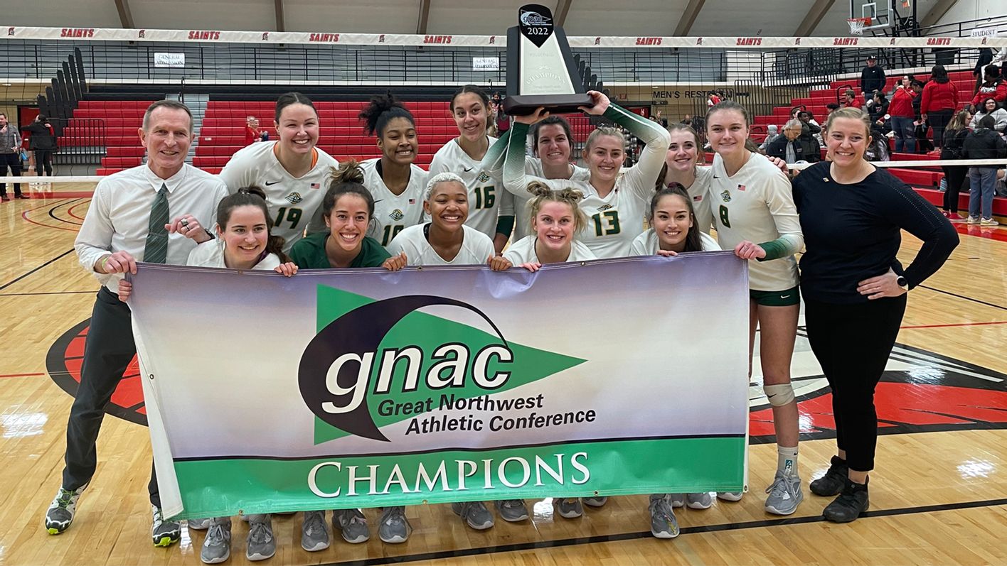 Seawolves volleyball take GNAC title crown