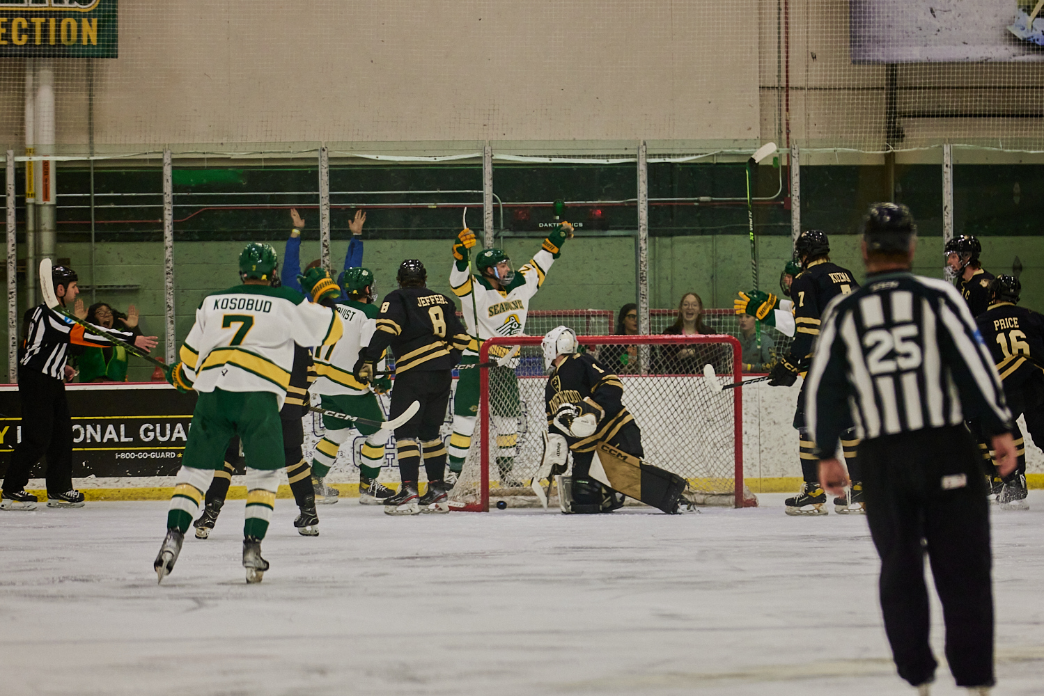 Seawolves hockey ties against Lions, Helgeson scores first UAA hat ...