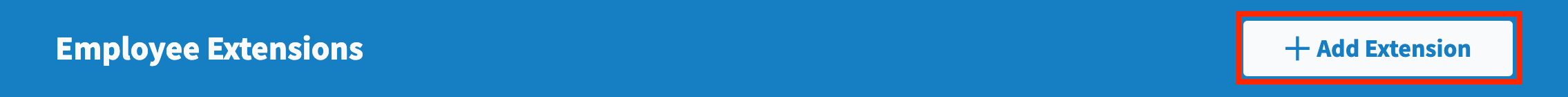 How to set up Employee Extensions (Users)