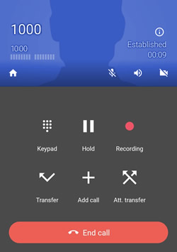 What is blind transfer?