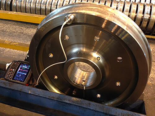 NDT News: Residual stress measurement in train wheels