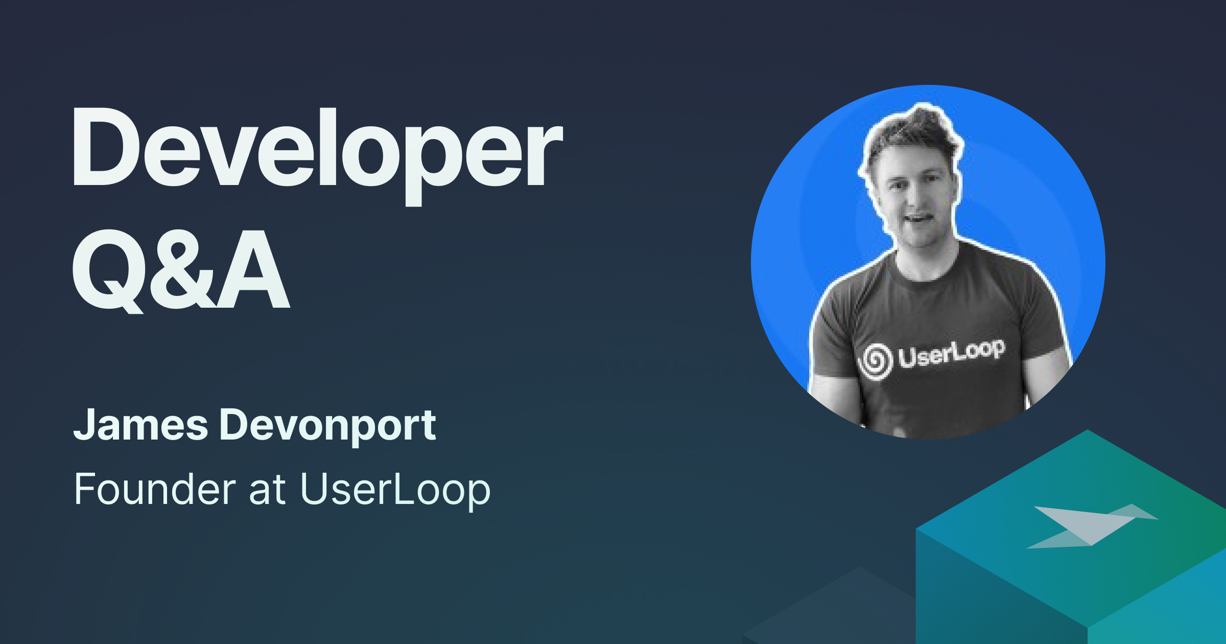 Low-code analytics with James Devonport of UserLoop