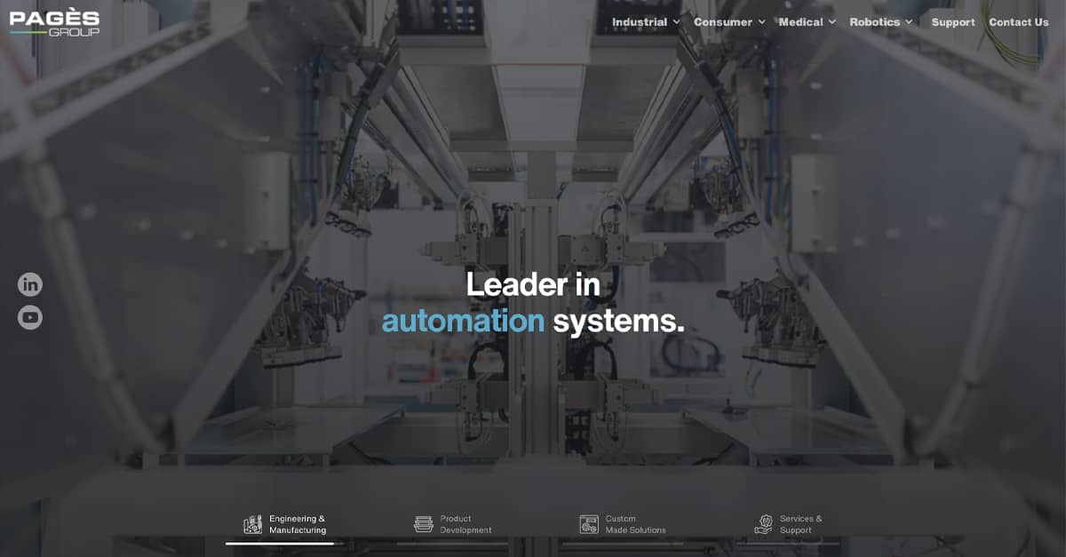 Polymac Industrial - Pagès Group | Automation Solutions.