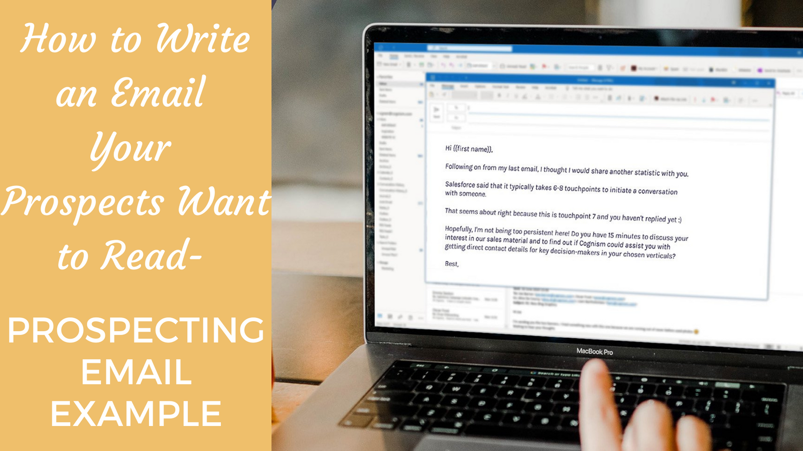 How to Write an Email Your Prospects Want to Read- Prospecting Email ...