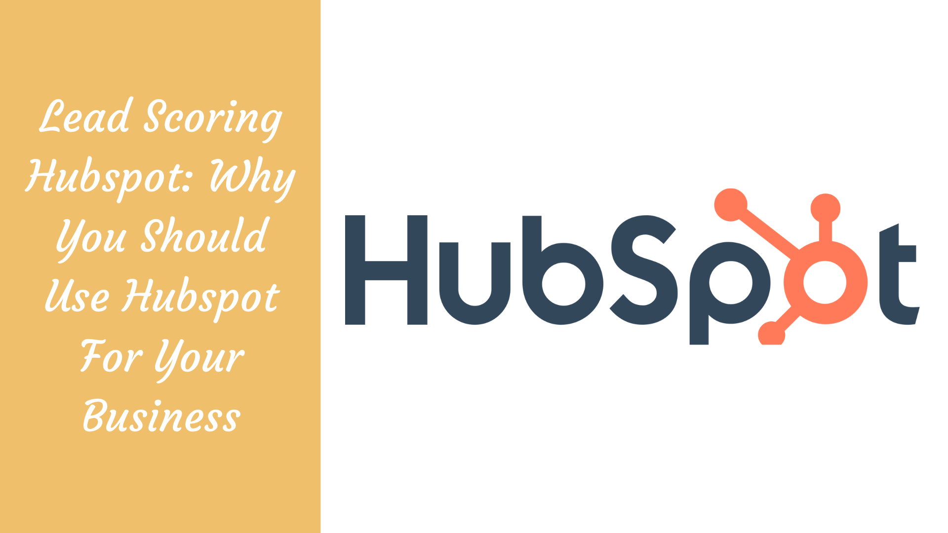 Lead Scoring Hubspot: Why You Should Use Hubspot For Your Business