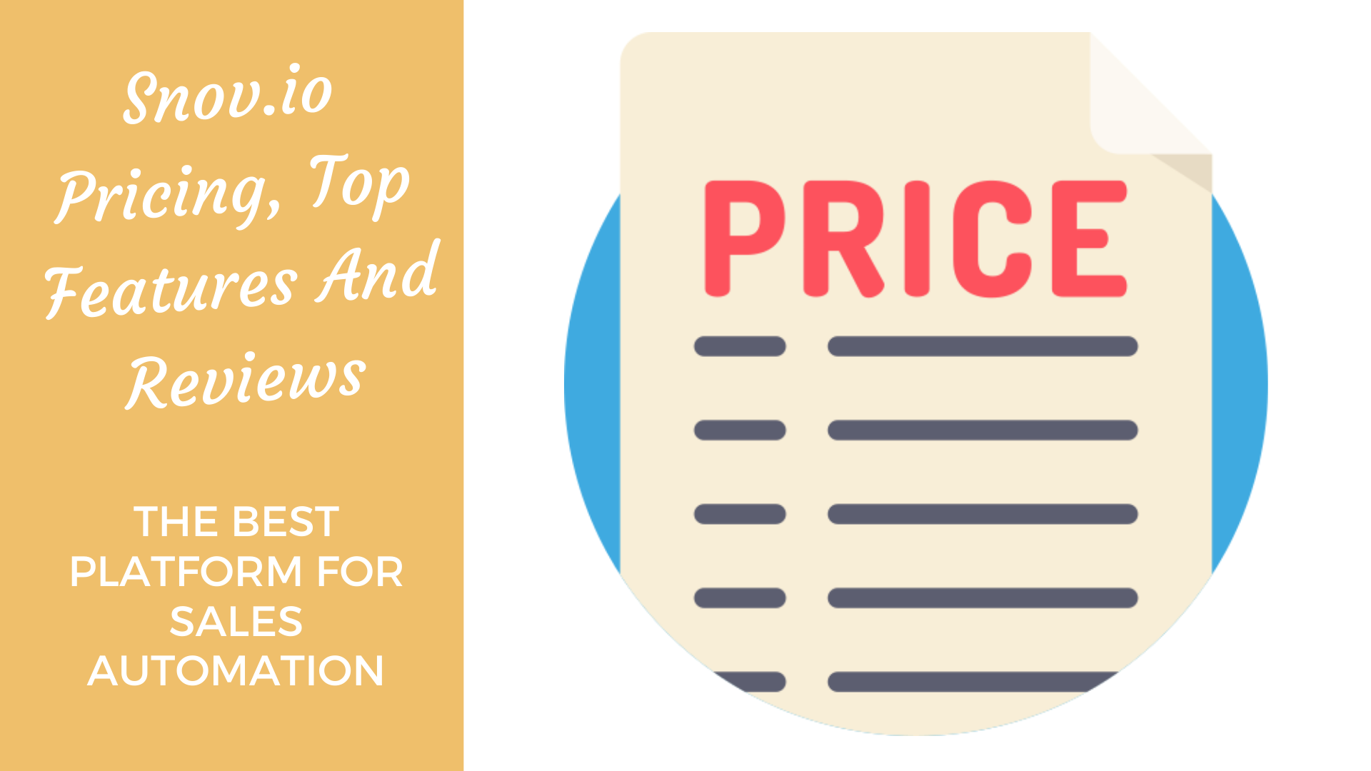 Snov io pricing, Top Features And Reviews: The Best Platform for Sales ...