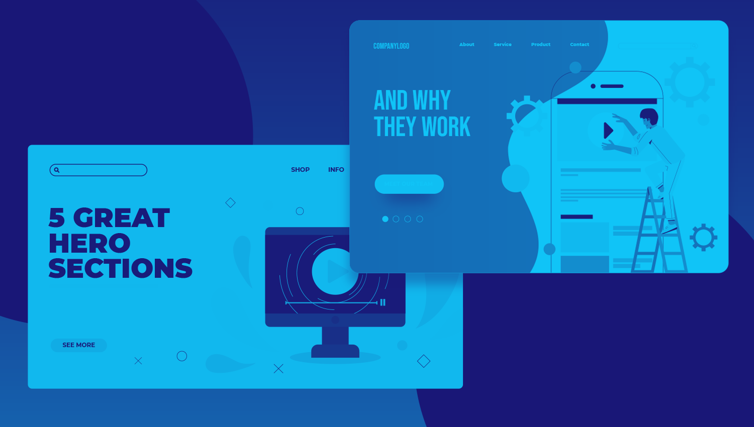 5 Great Hero Sections ( And Why They Work ) | SV-Marketing