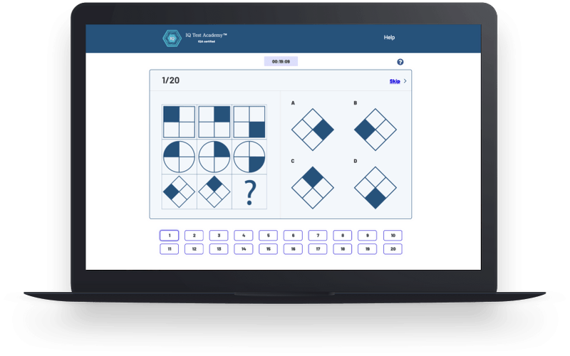 Accurate Online IQ Test [2022] | IQ Test Academy