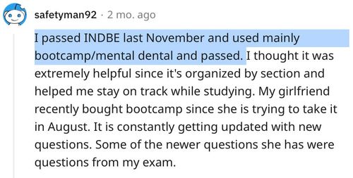 Upgrade Your Membership | INBDE Bootcamp