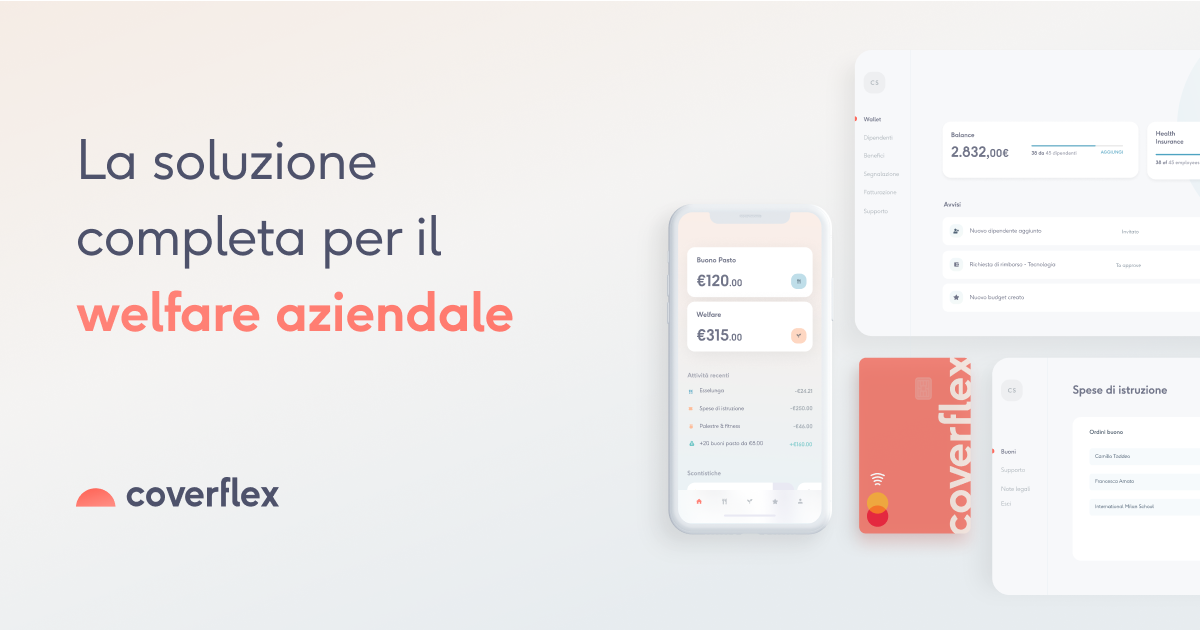 Piattaforma Welfare Aziendale | Coverflex
