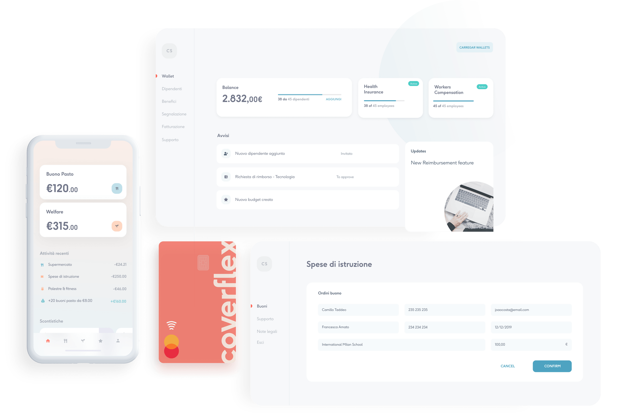 Piattaforma Welfare Aziendale | Coverflex