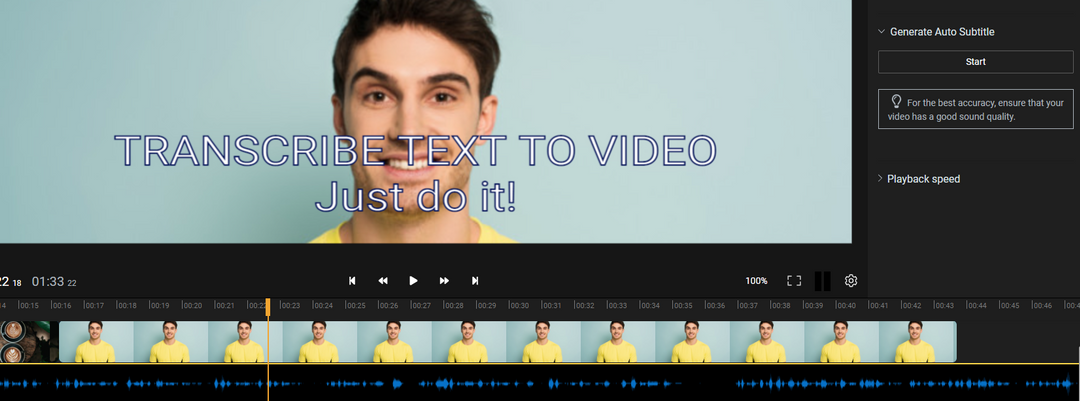How to extract text from video | Online and fast | Flixier