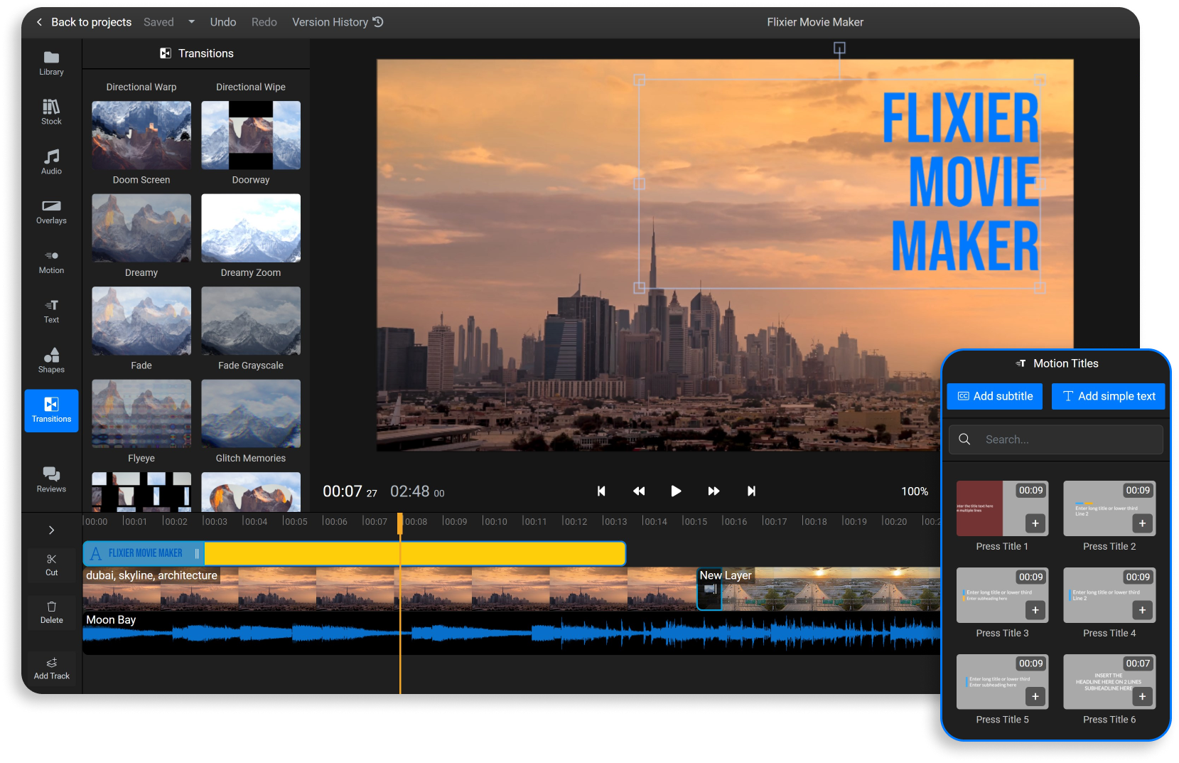 Online Movie Maker Make Movies For Free In Your Browser Online Movie Maker Make Movies For Free In Your Browser