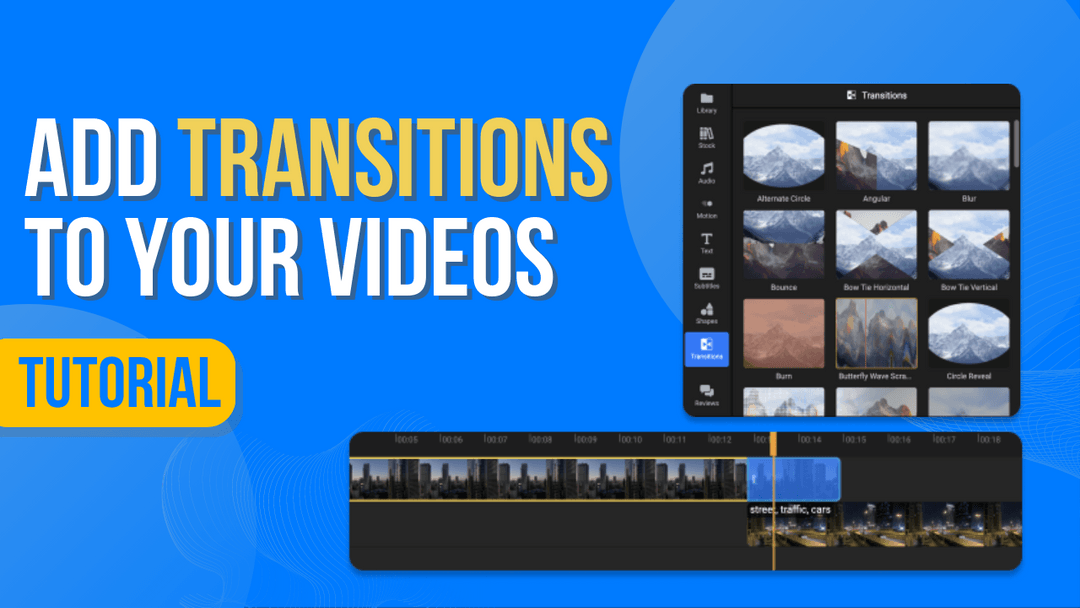 Add a fade to black transition to your video online - Fast & Easy