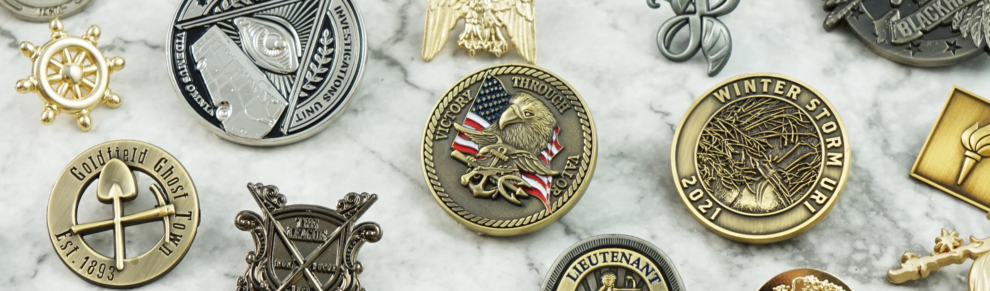 Custom Made Pins, Personalized Gold Lapel Pins