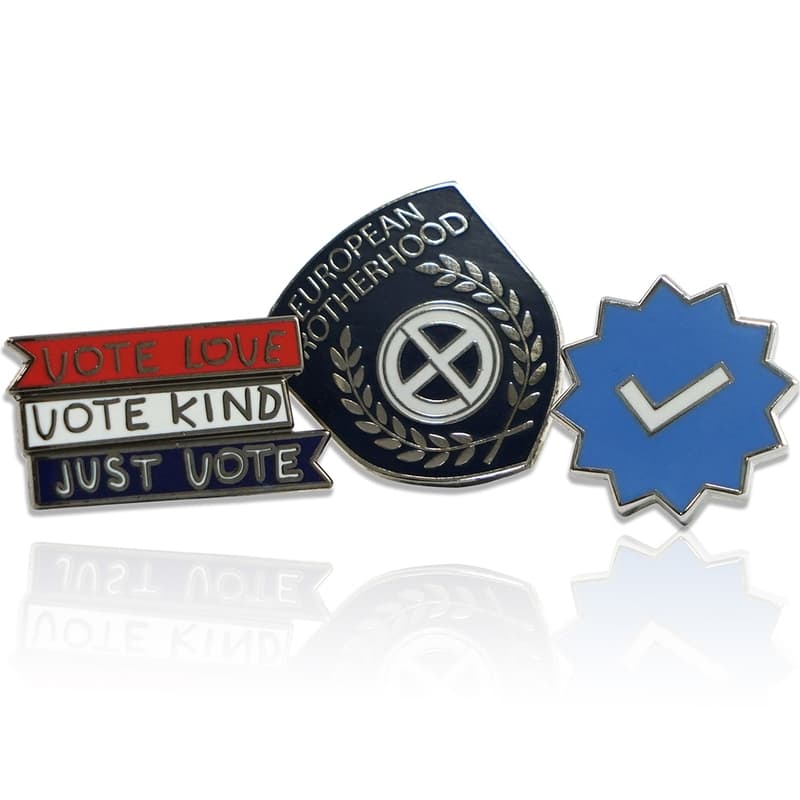 Hard Enamel Pin Badges