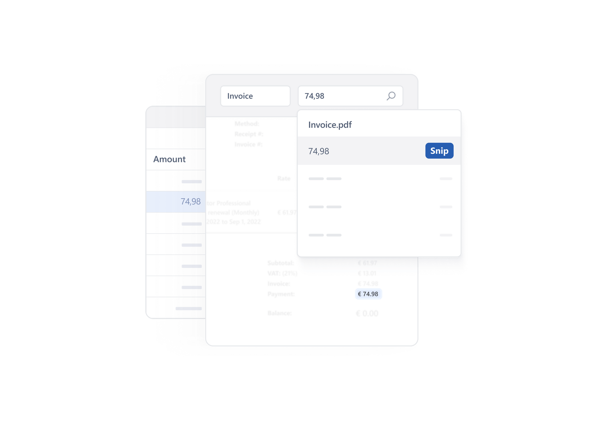 Test of Detail - Use DataSnipper for your procedures.