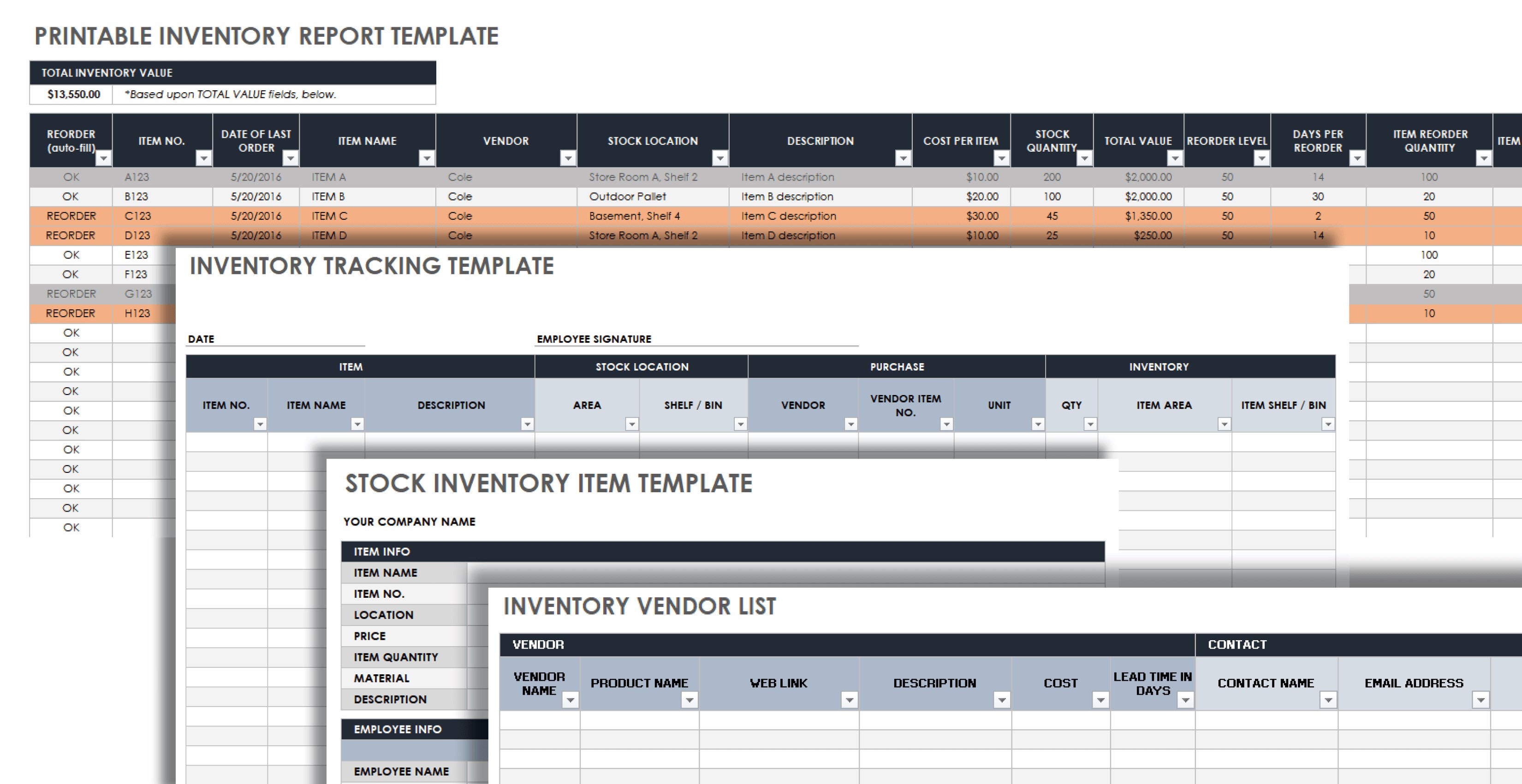 Download an inventory template example | InventoryFlex