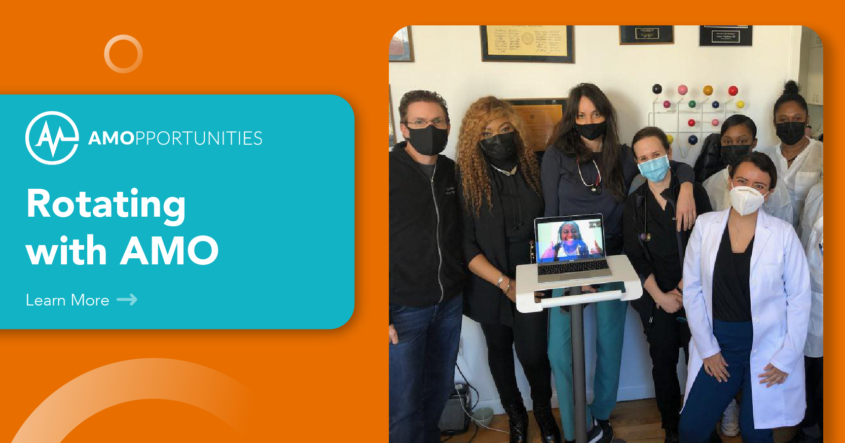 Rotating with AMOpportunities | Apply for an AMO Experience Today