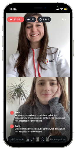 Be.Live – Live Streaming Made Easy