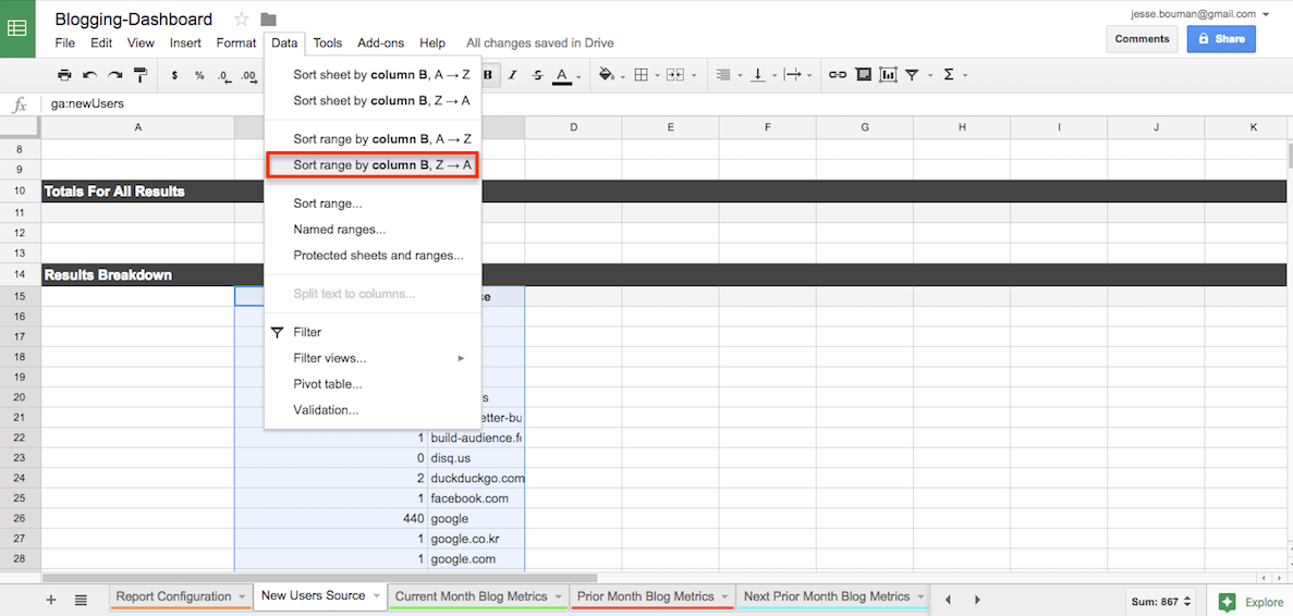 NoCode Curated: How to Create a Custom Business Analytics Dashboard with Google Sheets