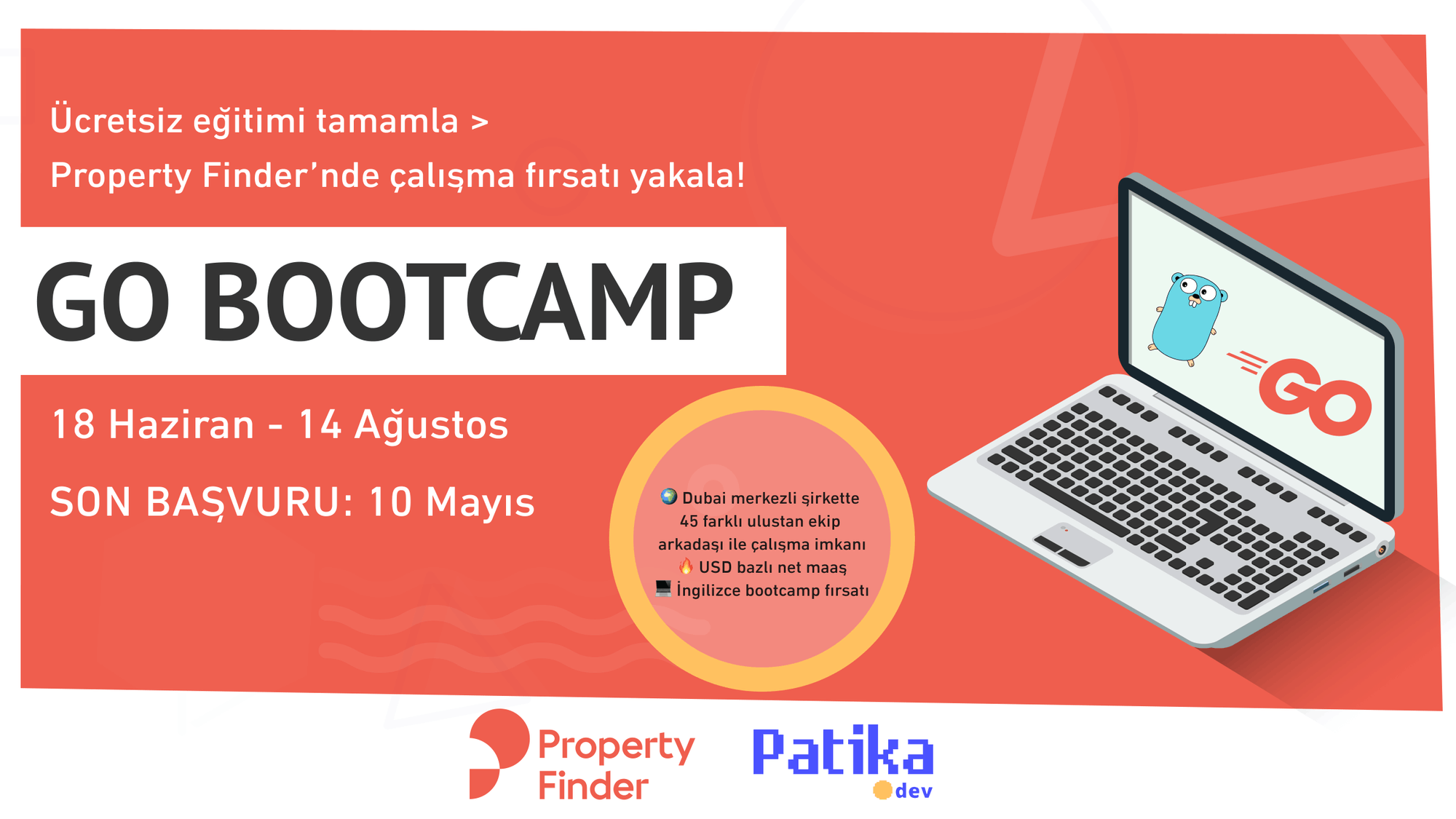Ücretsiz Go Bootcamp | Patika