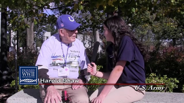 Harold Shaw | National WWII Memorial