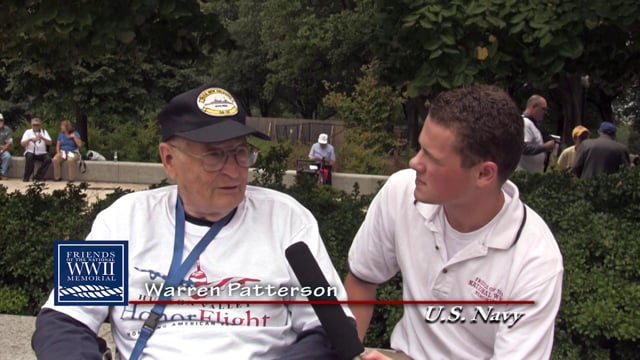 Warren Patterson | National WWII Memorial
