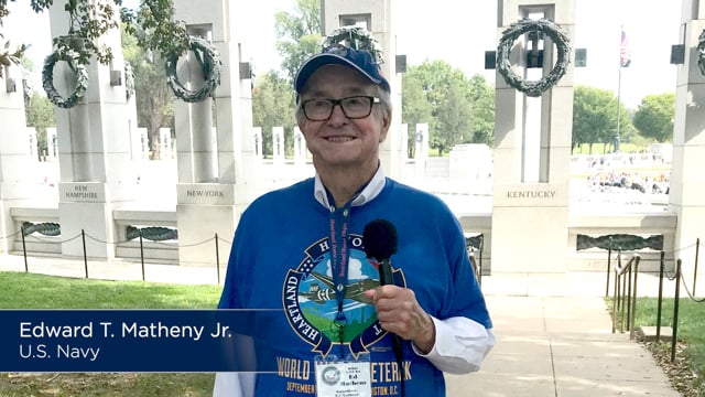 Ed Matheny | National WWII Memorial