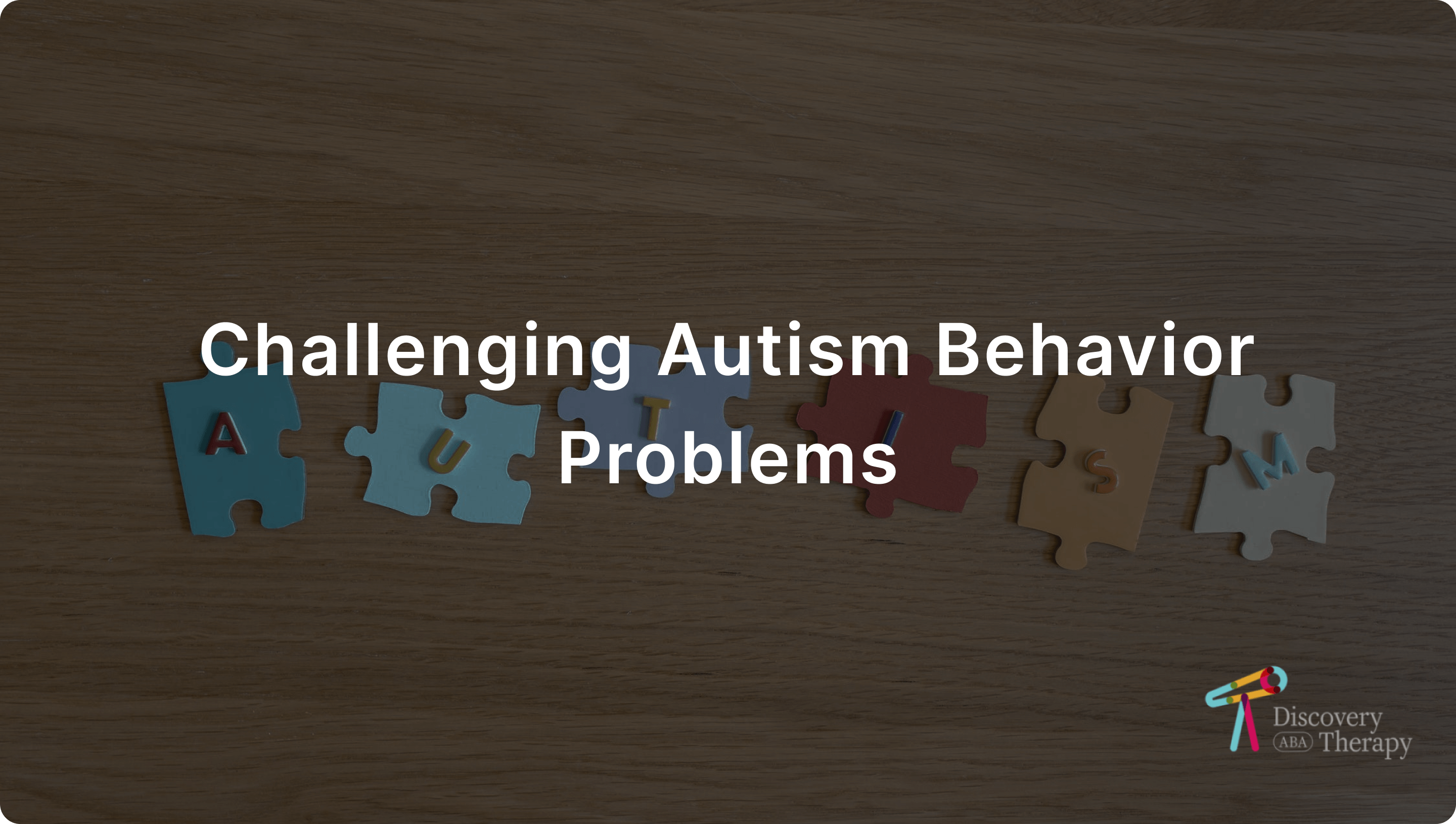 Challenging Autism Behavior Problems