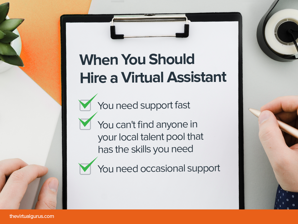 Why hire a virtual assistant? (+14 signs it’s time to invest) | Virtual Gurus