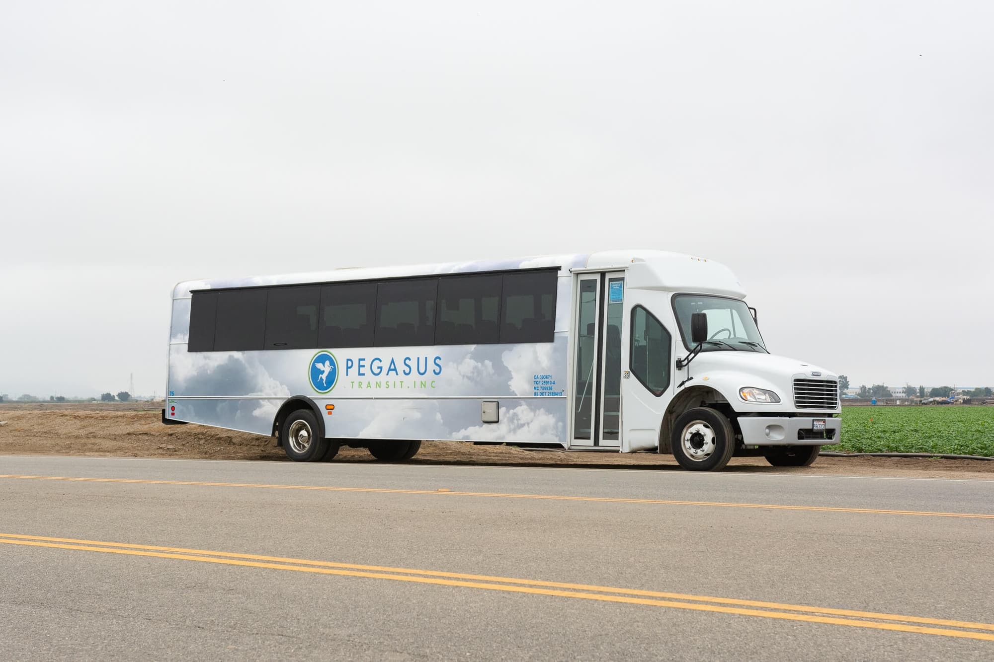 Large Shuttle Bus Rentals Southern California | Pegasus Transit