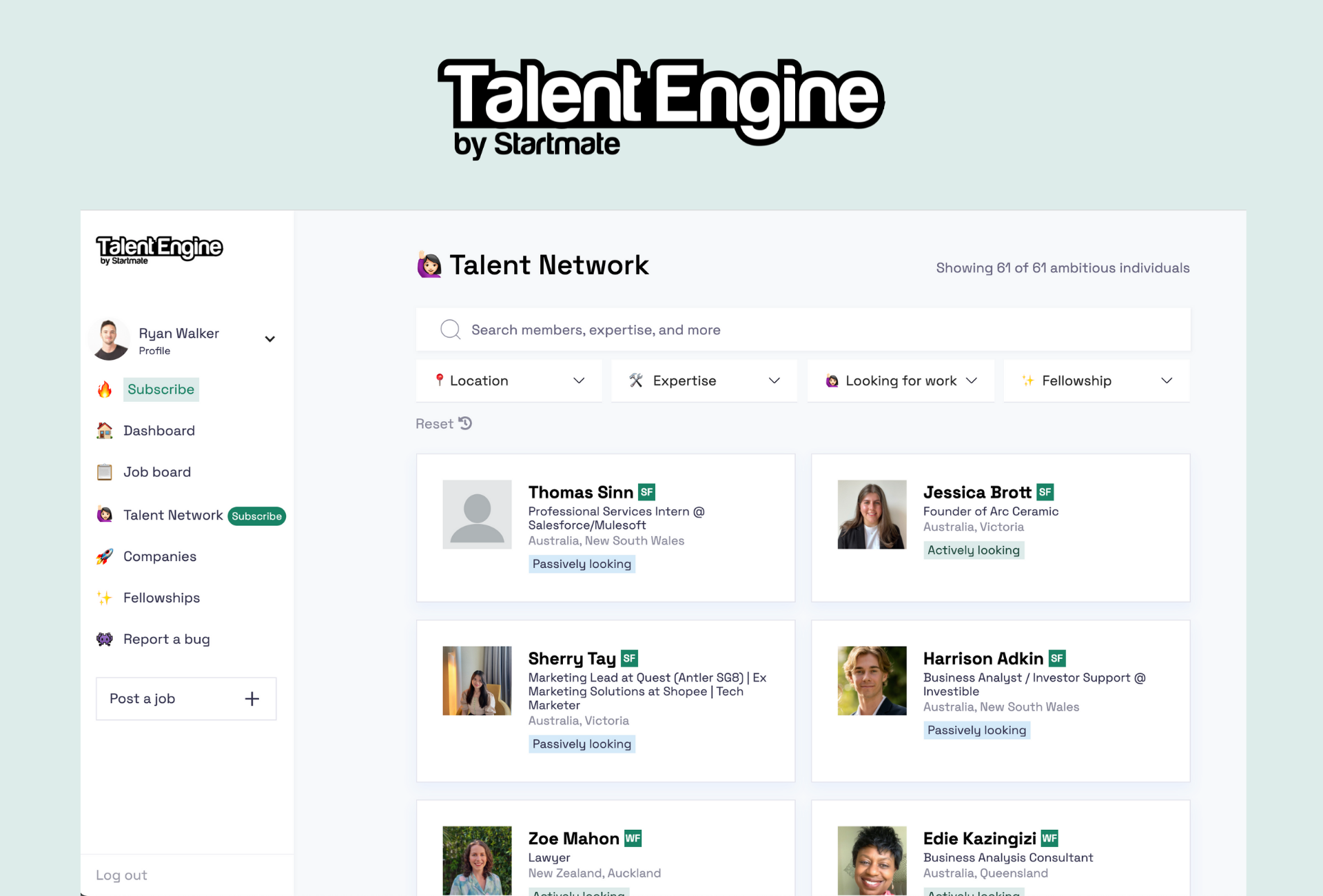 All aboard! Introducing Startmate's new Talent Engine