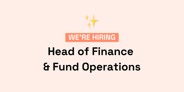 Head of Finance & Fund Operations