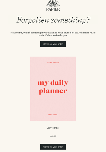 Papier - Home Ecommerce Marketing Strategy