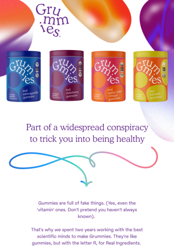 Grummies - Health & Wellness Ecommerce Marketing Strategy