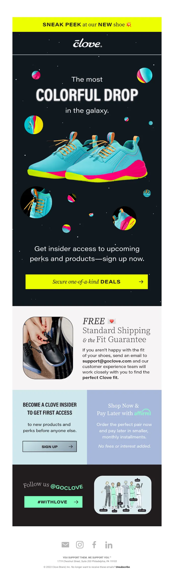 Sneak Peak - Email Marketing Examples for eCommerce